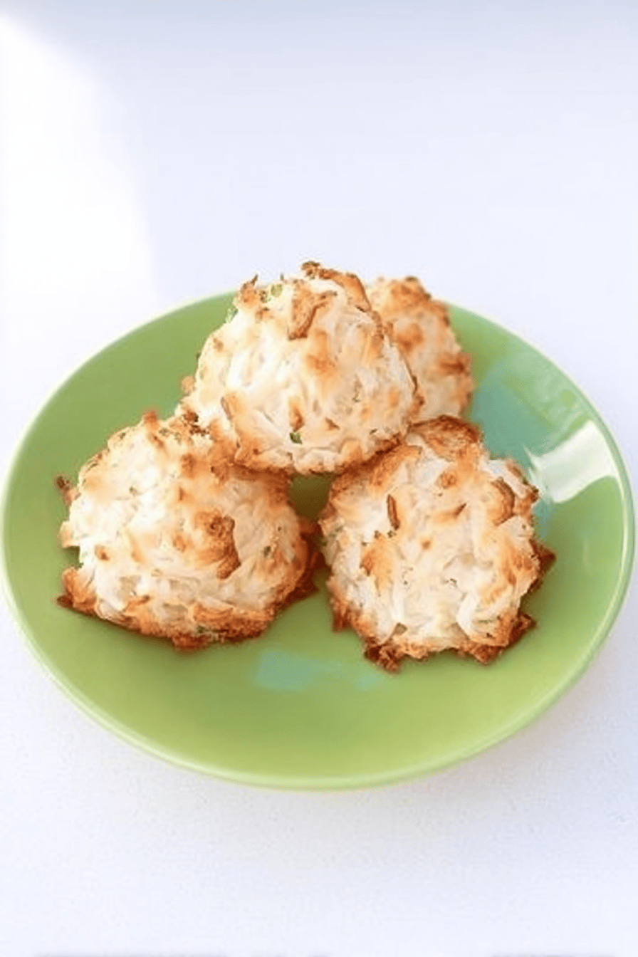 Coconut Lime Macaroons Recipe With Zesty Tropical Flavor