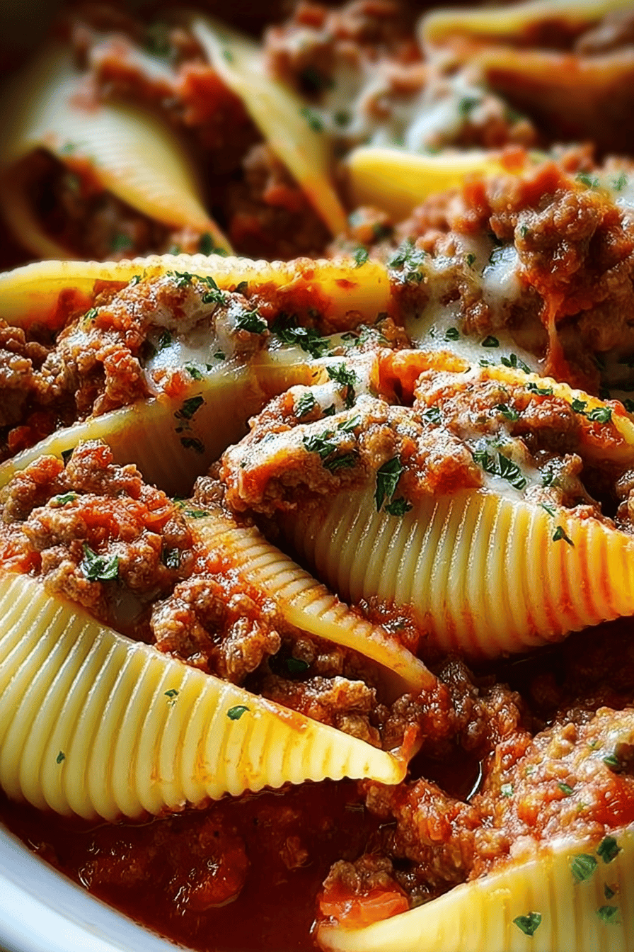Ground Beef Stuffed Shells Recipe For A Hearty Meal