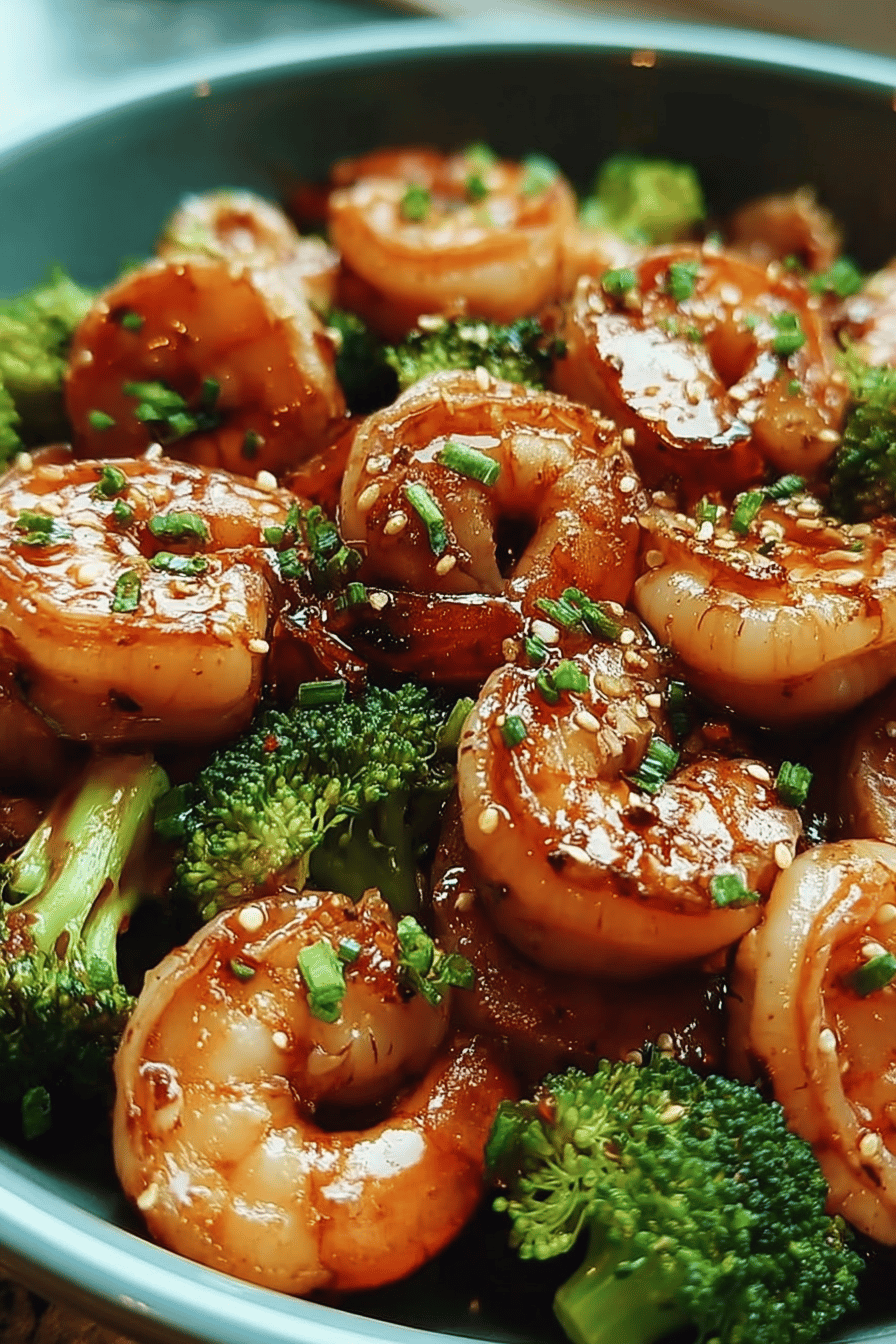 Quick Healthy Dinner 20 Minute Honey Garlic Shrimp