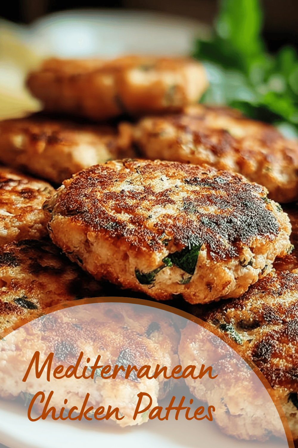 Mediterranean Chicken Patties Recipe With Fresh Herbs 2024