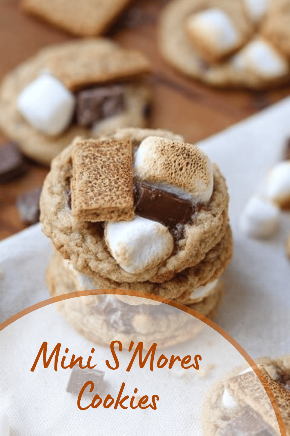 Mini S'Mores Cookies Recipe With Gooey Marshmallows 2024