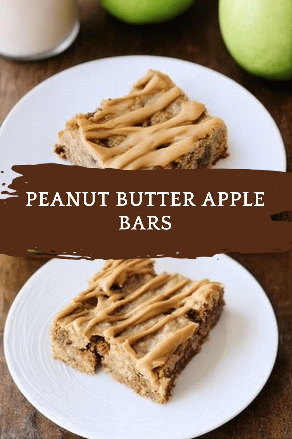 Peanut Butter Apple Bars Recipe For A Sweet Chewy Snack