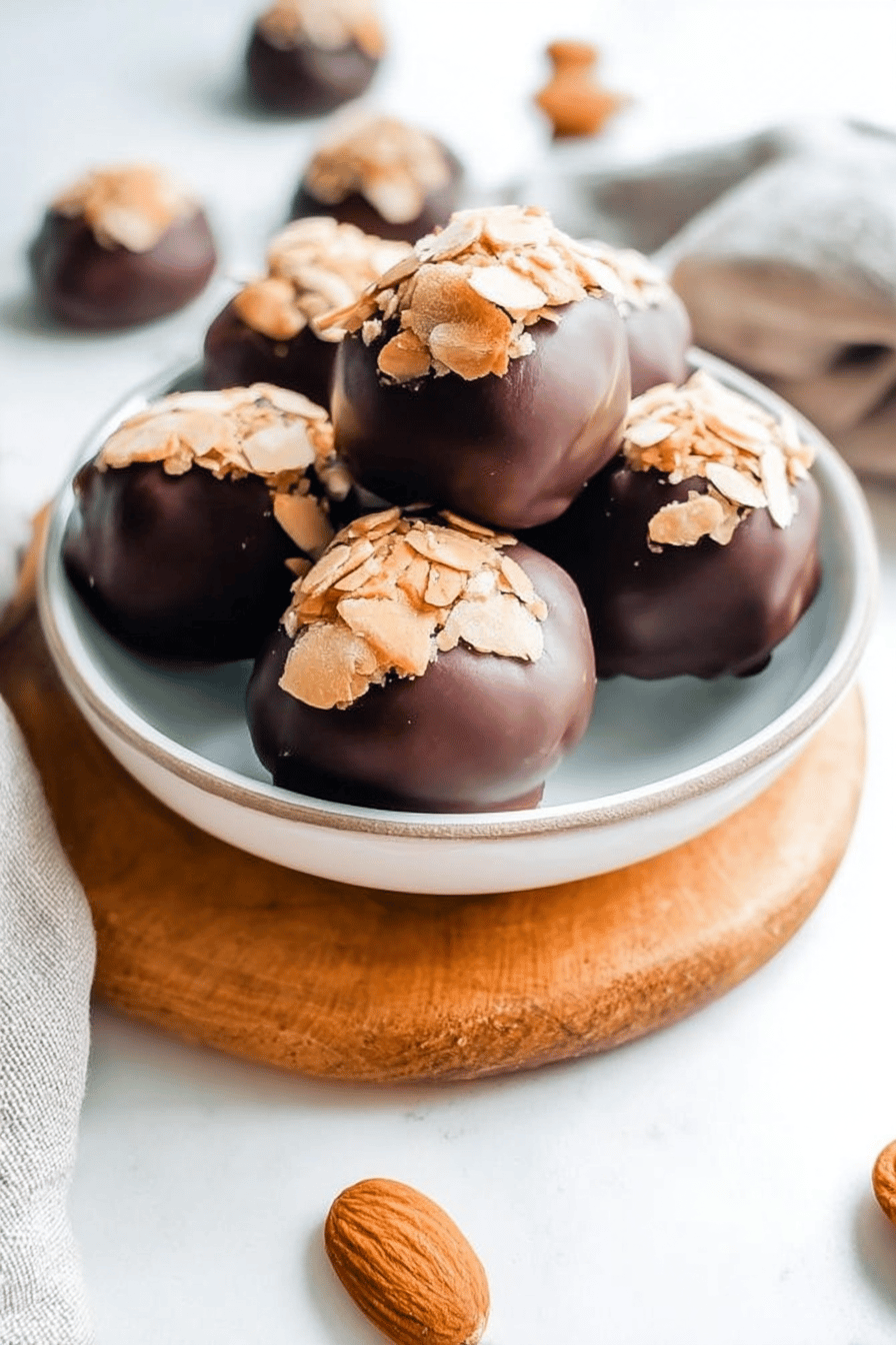 Vegan Almond Tahini Truffles Recipe With 5 Easy Ingredients