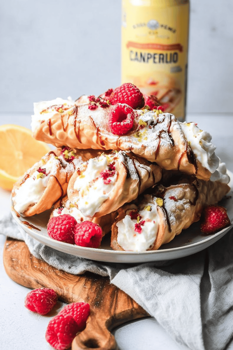 Vegan Cannoli Recipe Crispy Shells With Creamy Filling