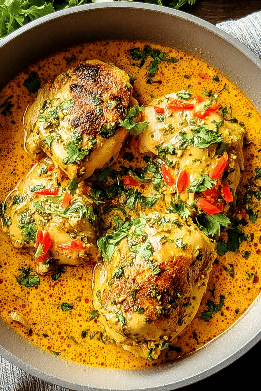 Coconut Chicken Curry Recipe With Rich Creamy Flavors
