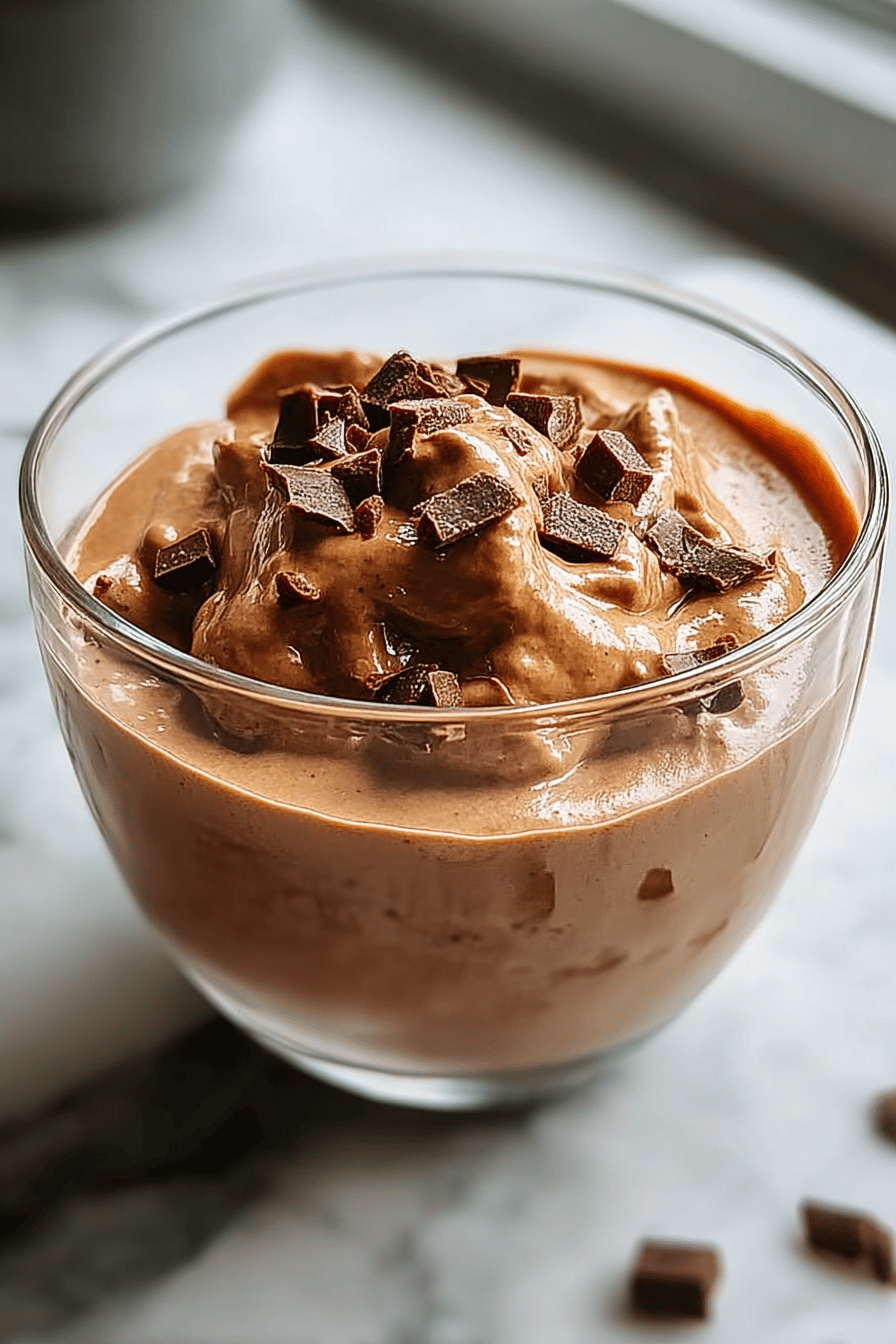Protein Pudding Recipe With 45 Grams Of Chocolate Protein