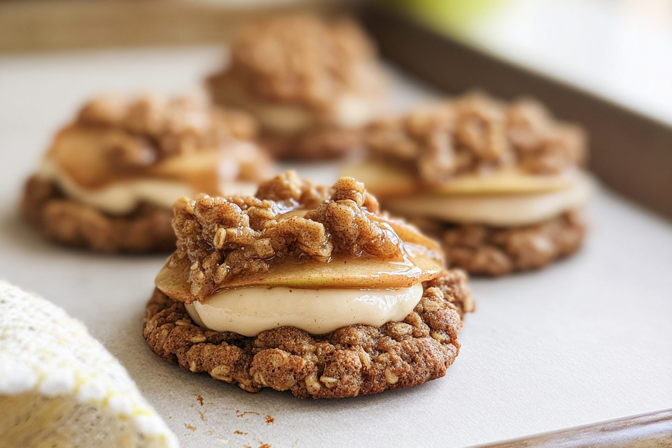 Apple Crisp Cookies Recipe: Easy Chewy Oat Treats
