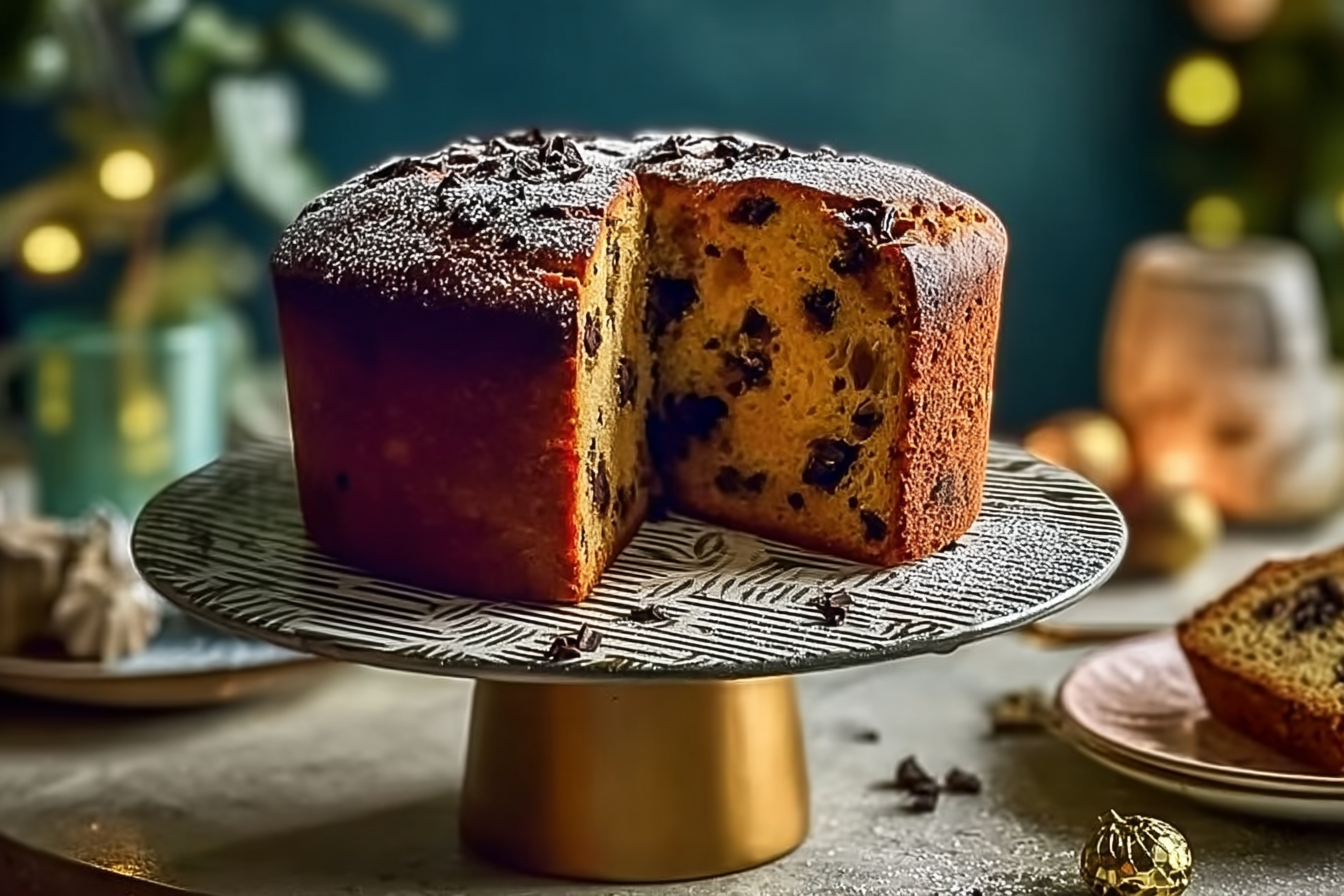 Chocolate Panettone Recipe With Rich Cocoa And Sweet Bites