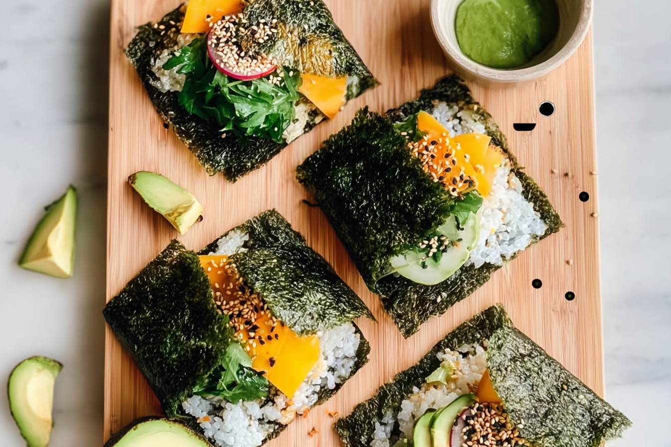 Nori Wraps Recipes For Healthy Flavorful Homemade Snacks